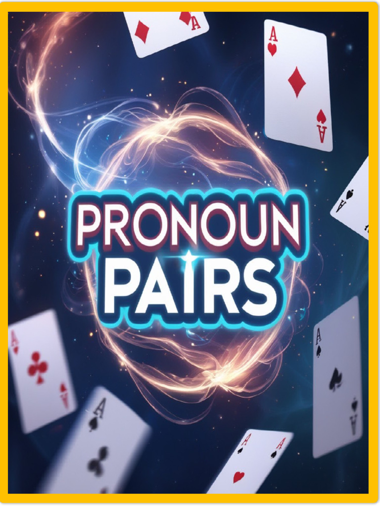 Pronoun Pairs Board Game and Instruction Guide | PDF