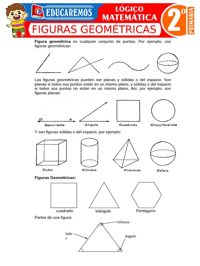 Figuras Geométricas para Segundo Grado | PDF | Triángulo | Geometría