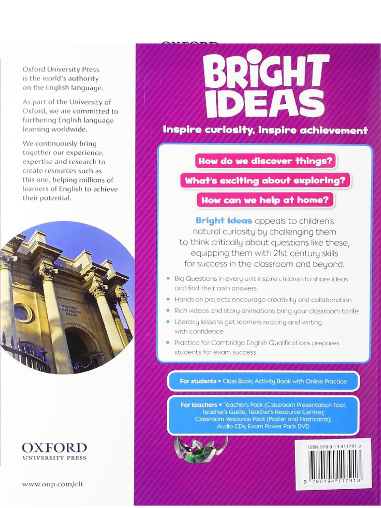 Caratulas Libro Bright Ideas 5 | PDF