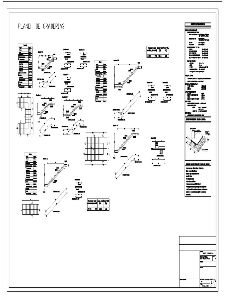 Planos Graderias N2 | PDF