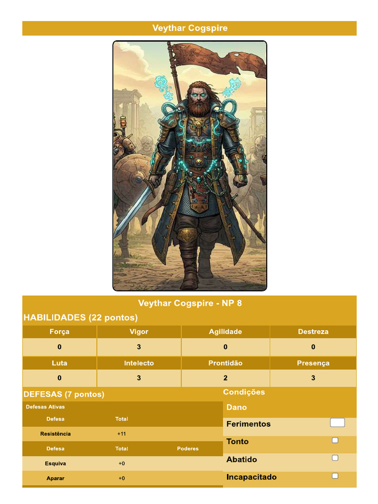 Veythar Cogspire NP8 | PDF