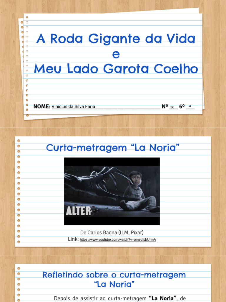Edited - (Template) A Roda Gigante Da Vida e Meu Lado Garota Coelho | PDF
