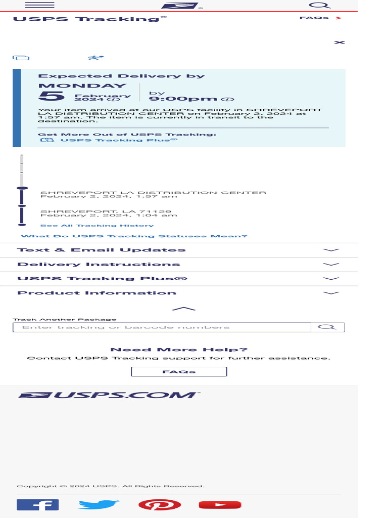 USPS Tracking® Results | PDF | United States Postal Service | Economy ...