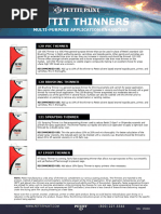 Understanding Paint Thinner Types | PDF