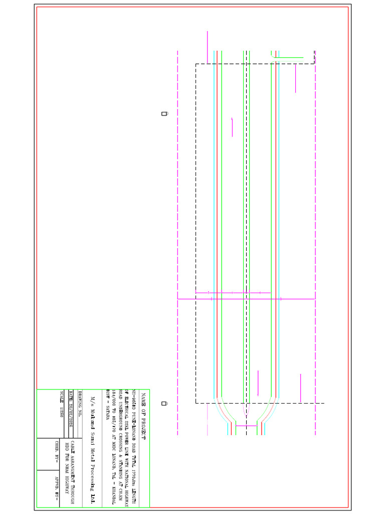 CABLING ARRANGEMENT | PDF | Road Infrastructure
