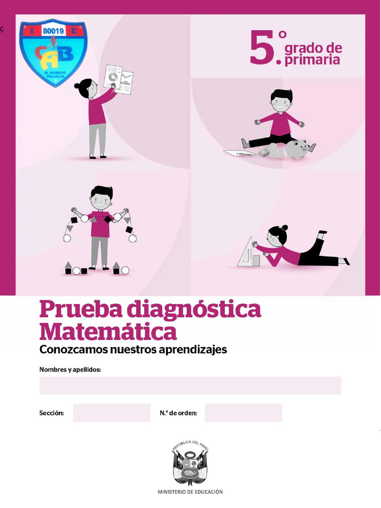 5° Eval - Diag.mat.5º | PDF