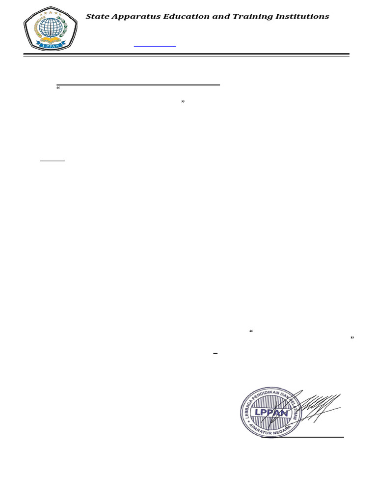 Surat Penawaran Bimtek Lppan Kab. Muara Enim 2025 - Ketua FK BPD | PDF