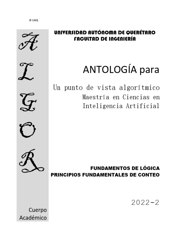 2 - Logica y Conteo | PDF | Proposición | Prueba matemática