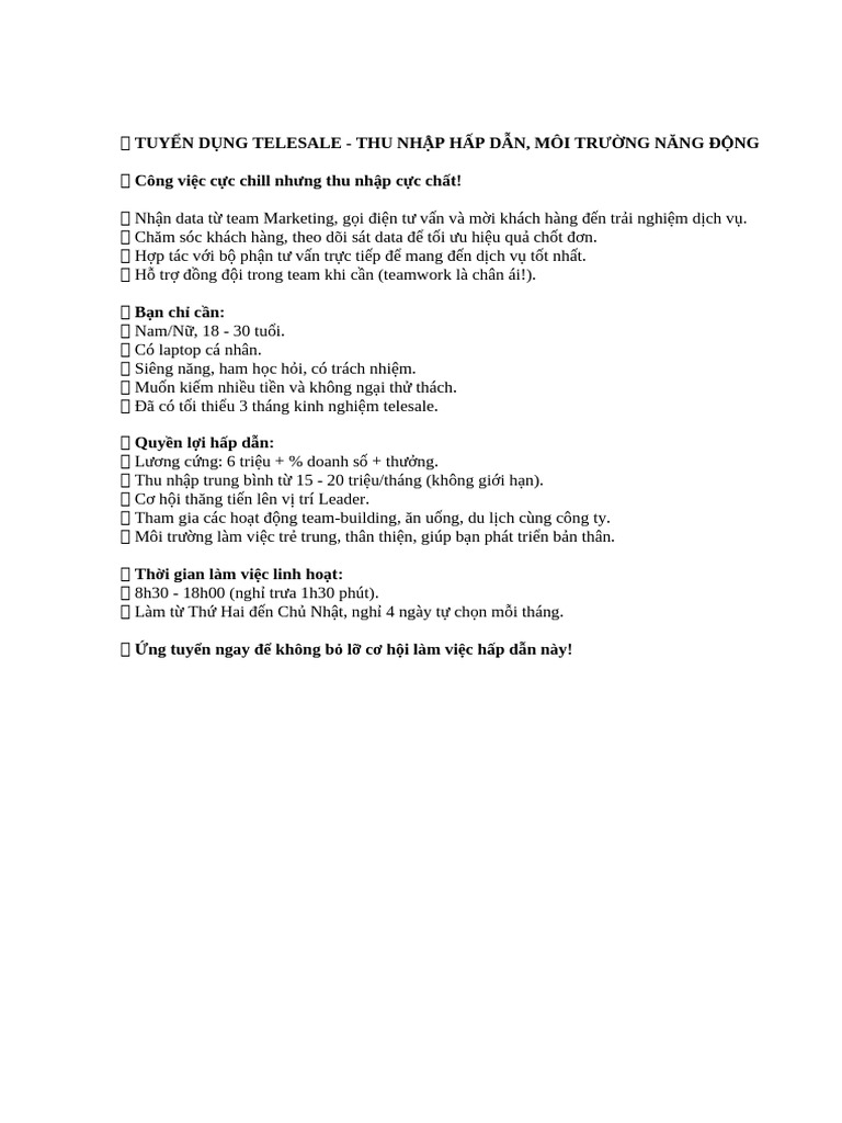 JD-telesale-tvm 1 | PDF