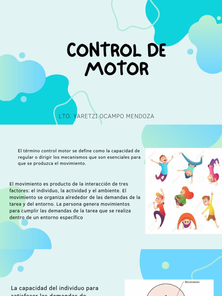 Control Motor: Teorías y Aprendizaje | PDF | Aprendizaje | Teoría