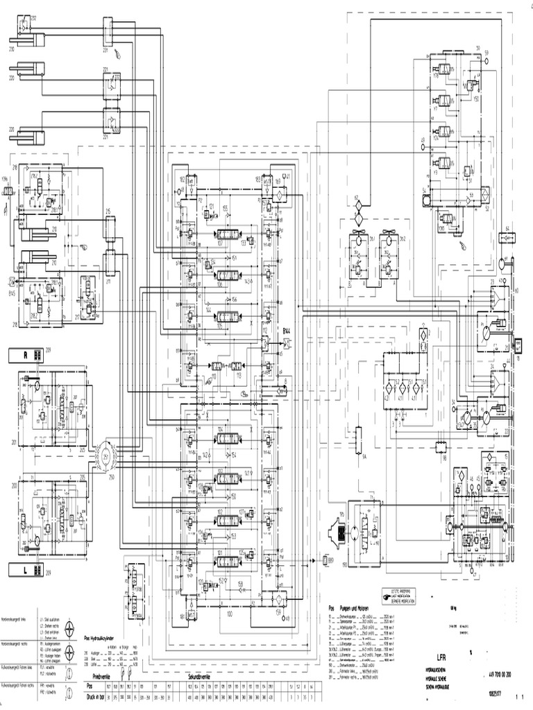 Esquema hidr. R974C | PDF