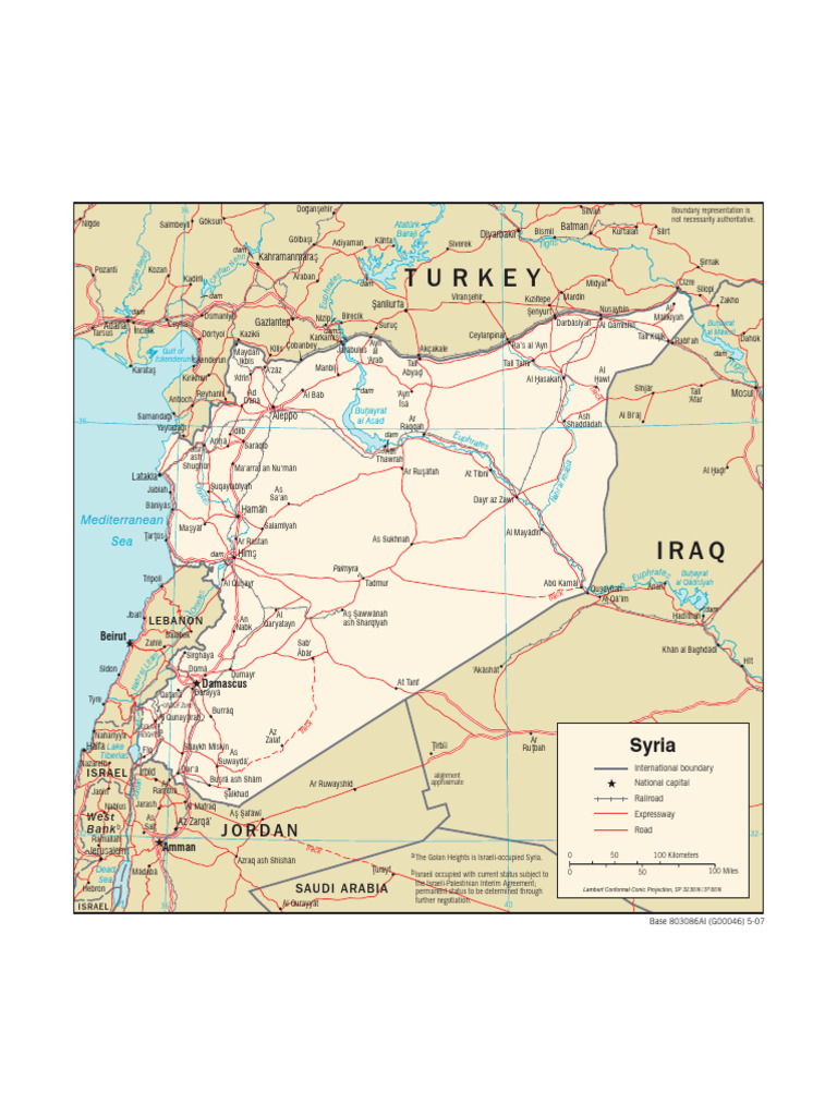 Syria-Transportation | PDF | Oslo I Accord | Palestine (Region)