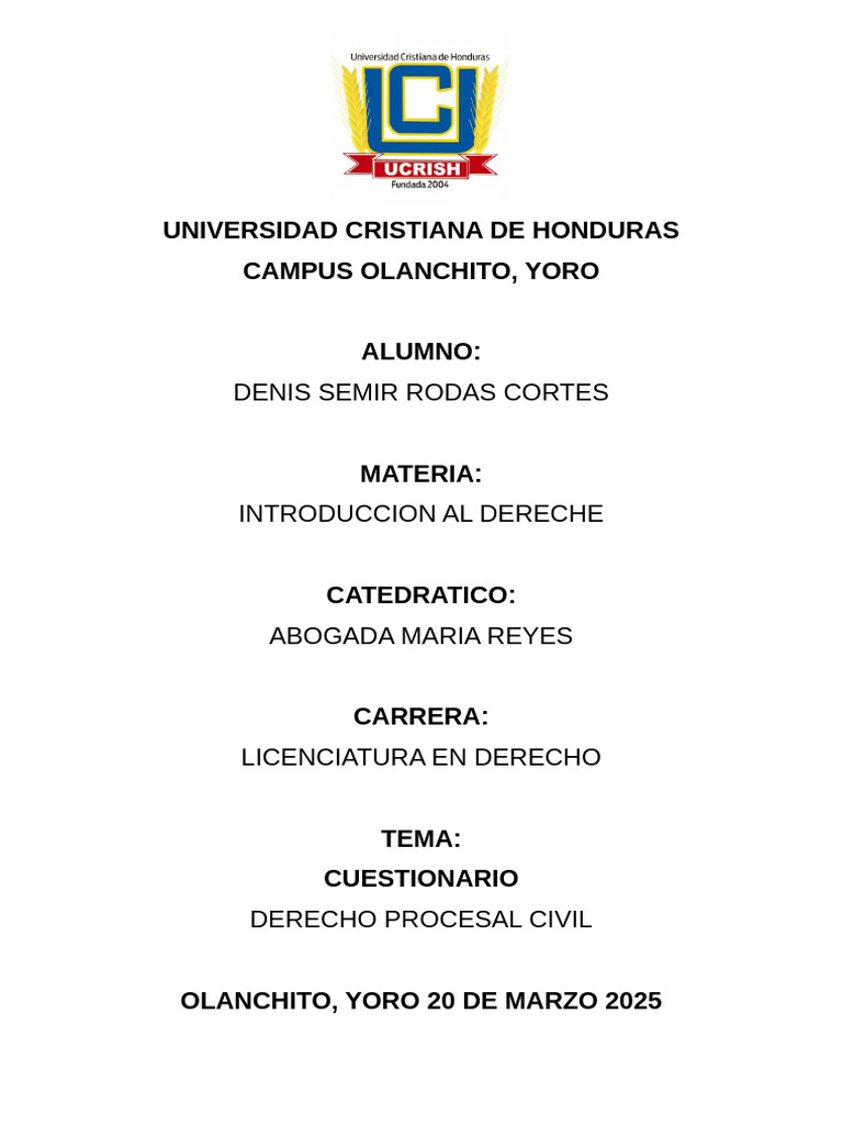 Mapa Concep. Procesal Civil | PDF