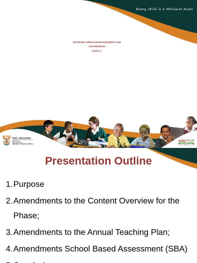 2020 Life Orientation Curriculum Update | PDF | Adolescence | Behavior