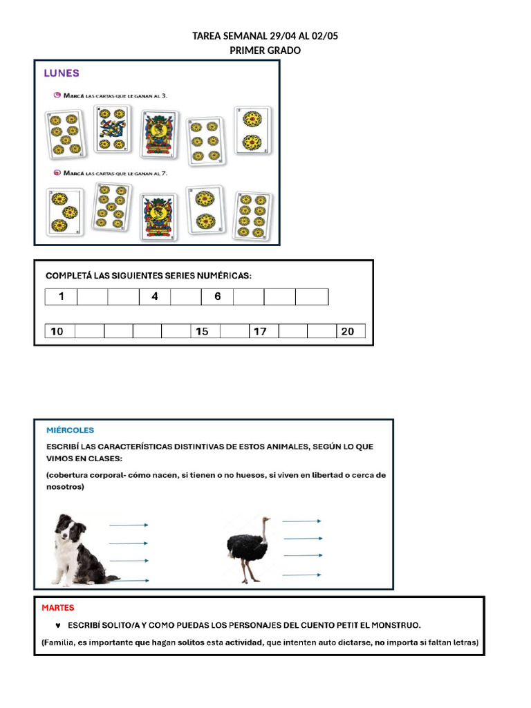 TAREA SEMANAL 29. | PDF