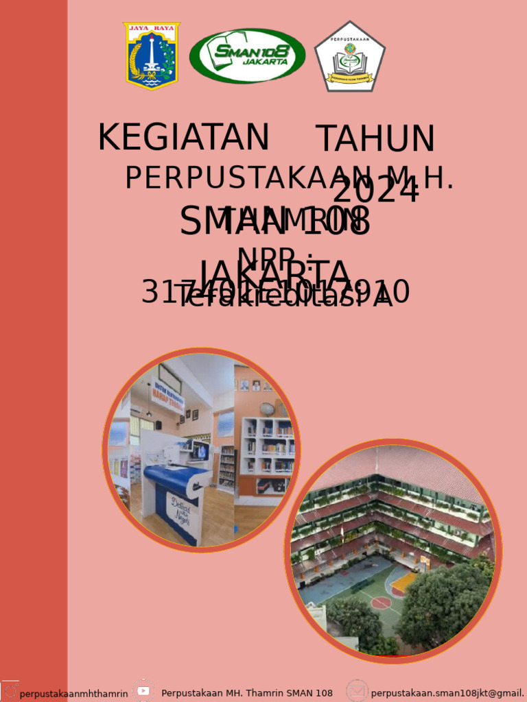Kegiatan Perpustakaan M.H. Thamrin | PDF