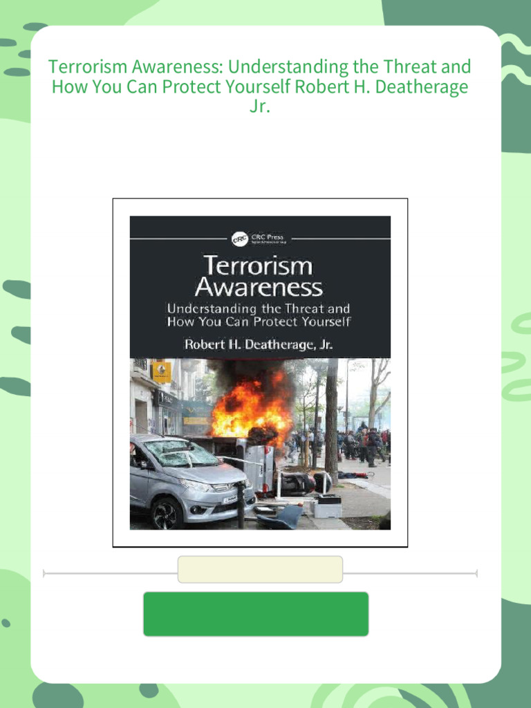 Terrorism Awareness: Understanding The Threat and How You Can Protect ...