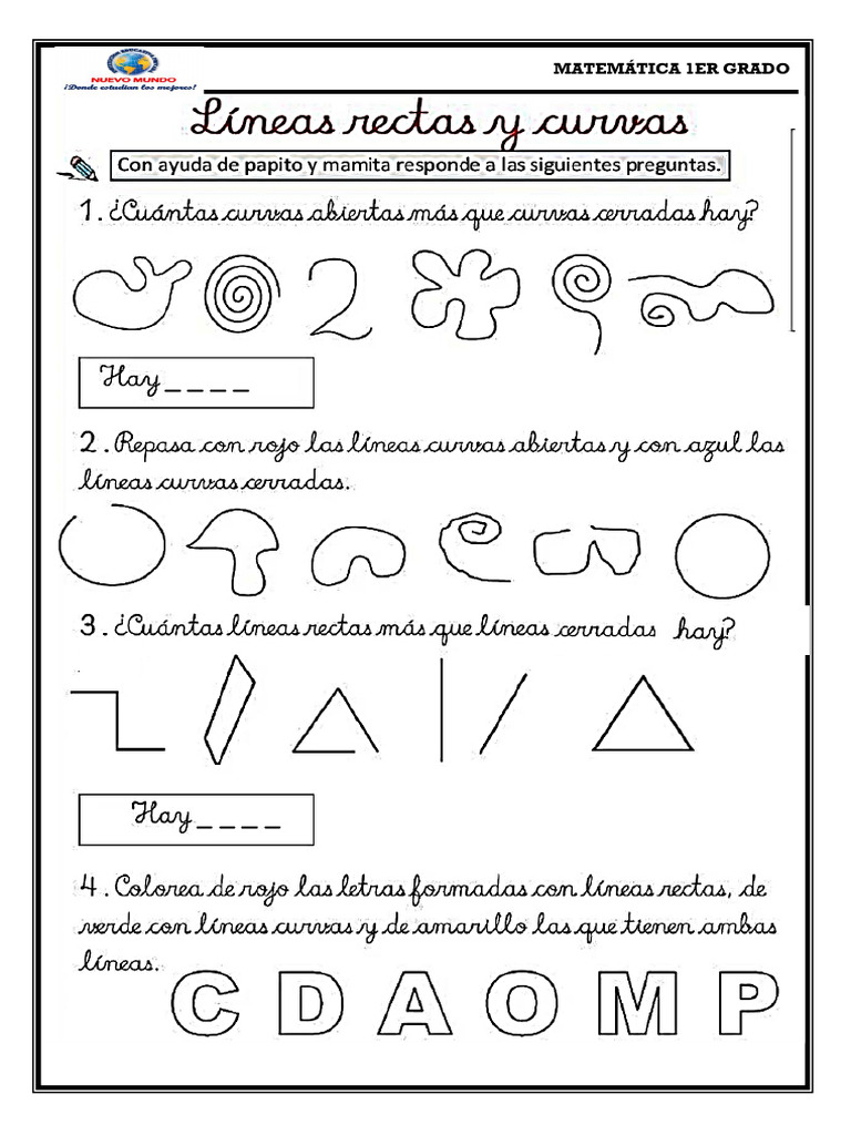 Matemáticas para 1er Grado: Guía Básica | PDF