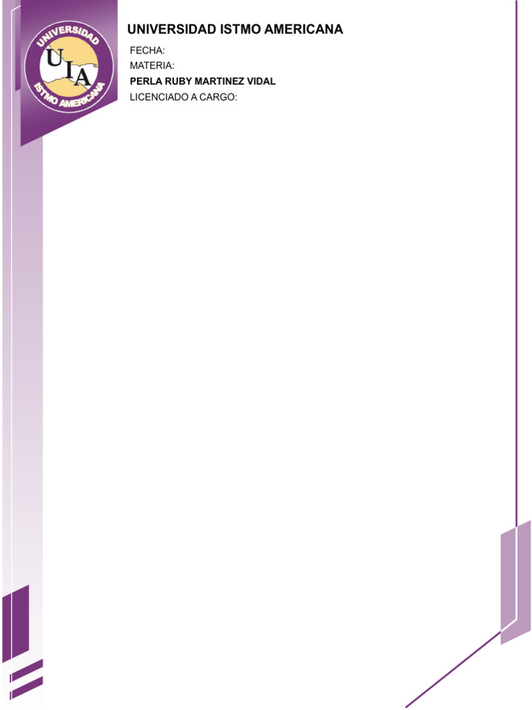 Hoja Membretada Uia Istmo Americana | PDF