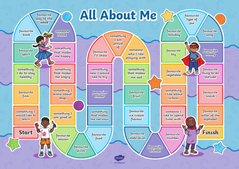 T C 7606 All About Me Board Game - Ver - 6 2 | PDF | Foods