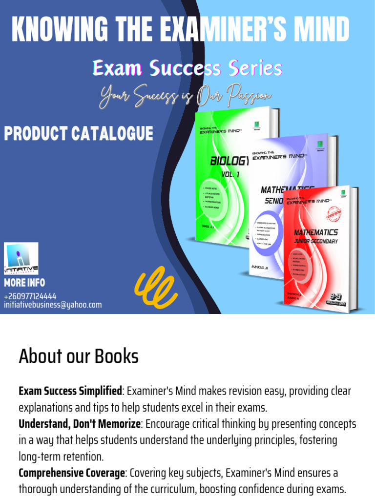 Exam Success Series | PDF | Mind | Science