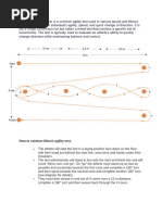 Illinois Agility Test | PDF