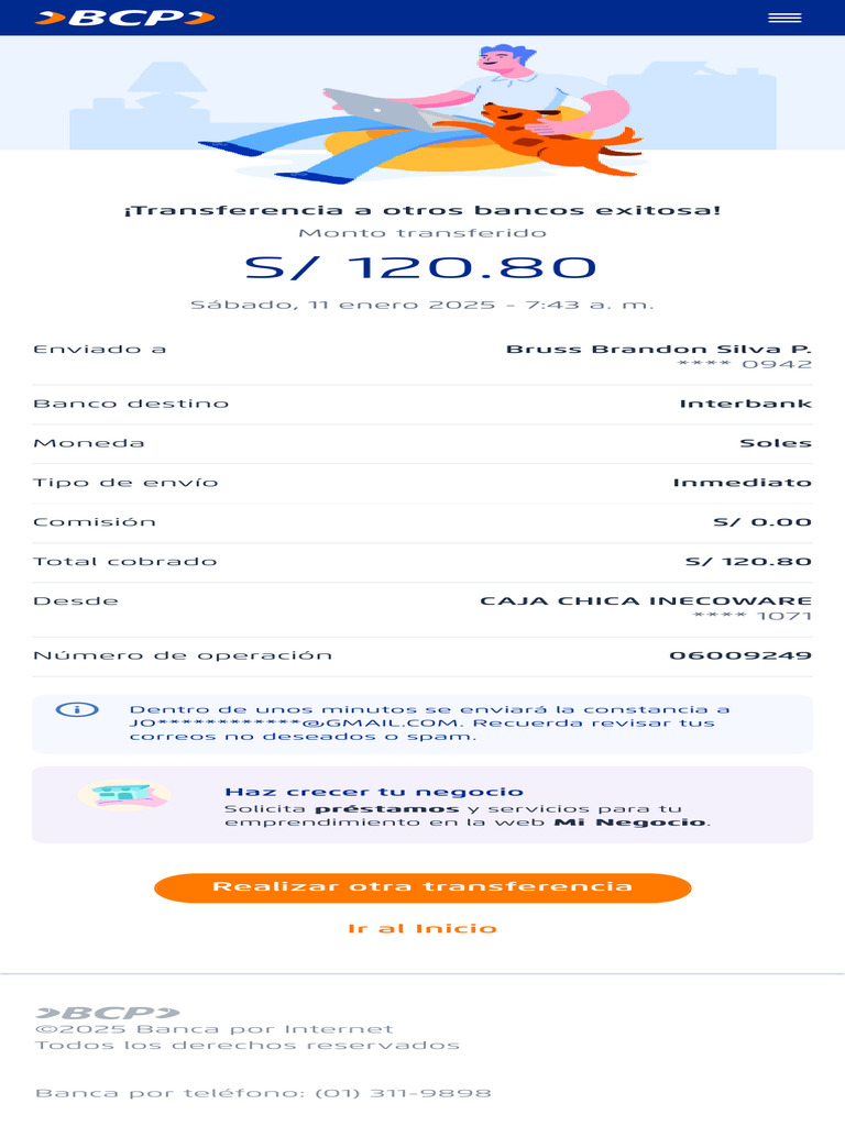 Ingresa A Banca Por Internet BCP 2 | PDF