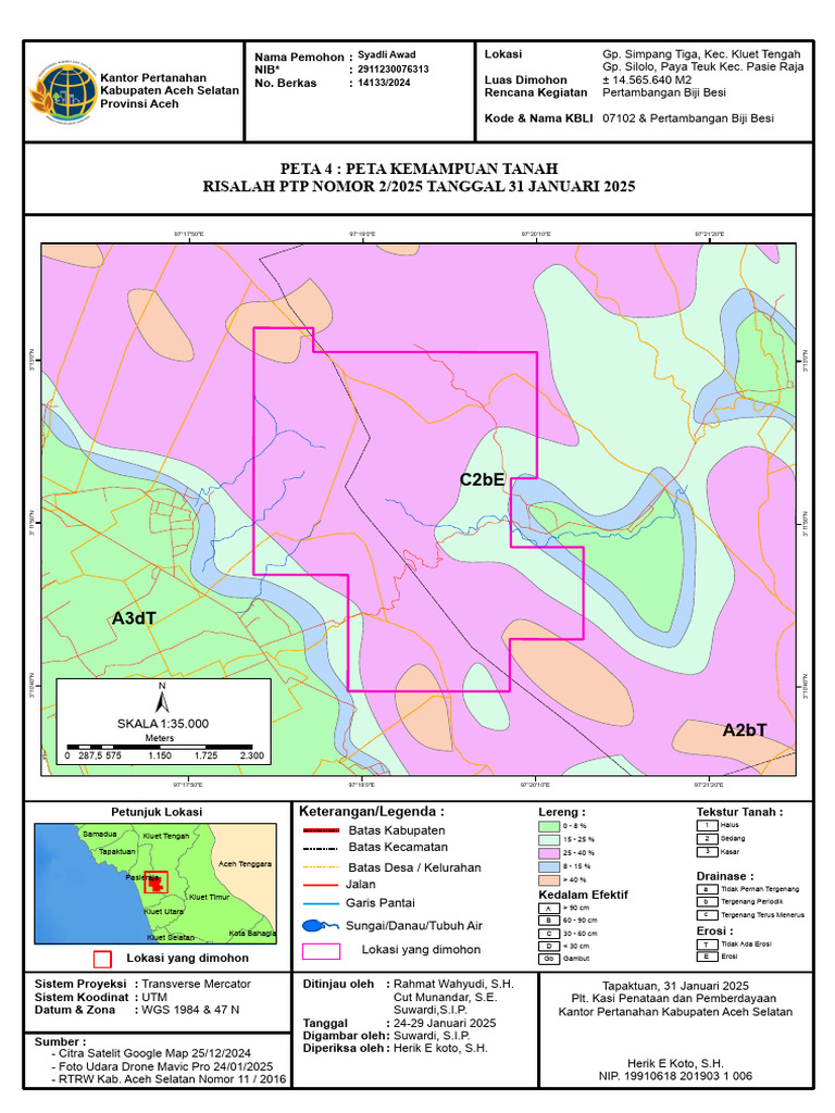 4 Peta Kemampuan Tanah | PDF