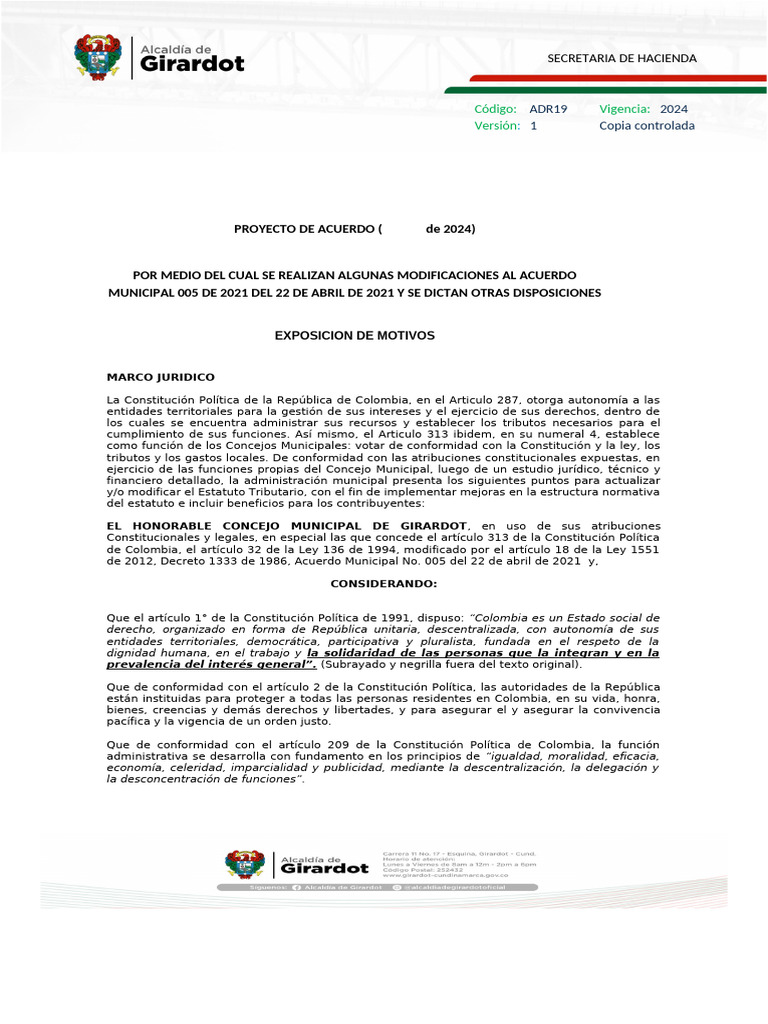 Proyecto Estatuto | PDF | Impuestos | Póliza de seguros