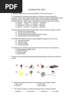 Energy Transformation Worksheet Guide | PDF | Kinetic Energy | Energy ...