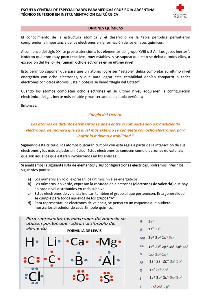 MÓDULO 1 - UNIONES QUÍMICA Y FUERZAS INTERMOLECULARES | PDF | Polaridad química | Enlace químico