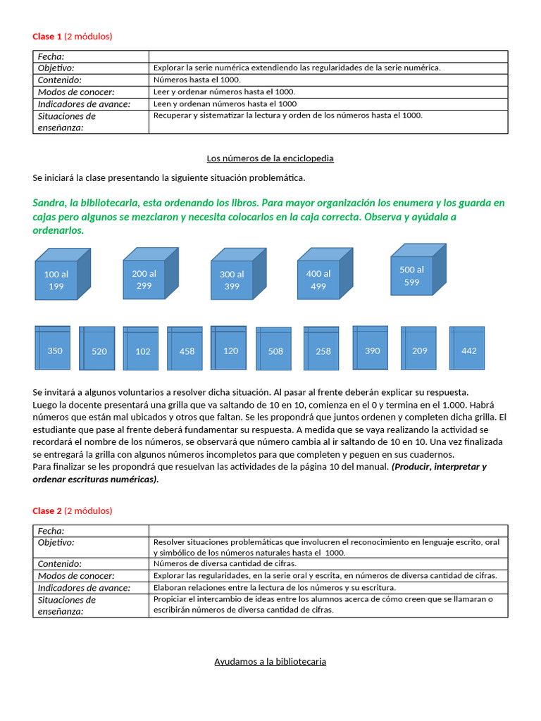 Módulo 1 Matemática 3ero 2025 | PDF | Aritmética