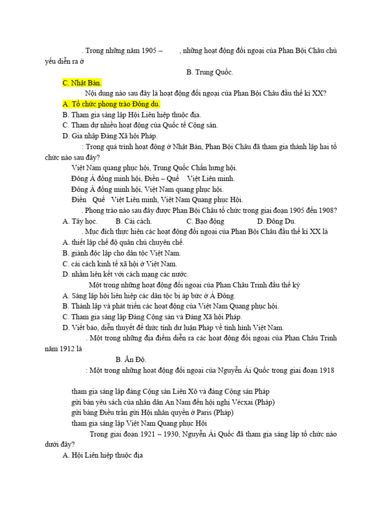 ĐỀ CƯƠNG 12 HK2 | PDF