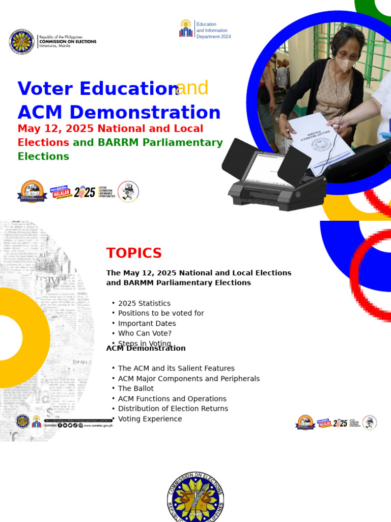 ACM Voting Process Overview 2025 | PDF | Ballot | Parliamentary Procedure