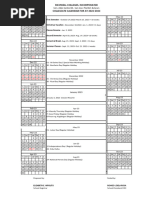 Calendar WUR AY 2024-2025 | PDF | Religious Holidays | Entertainment Events