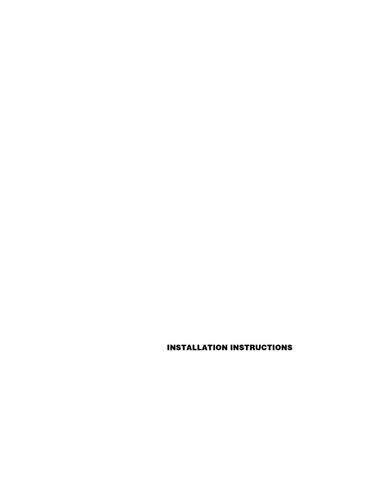 Medium Steam Sterilizers Install Instructions P129373-488 | PDF | Door | Flooring