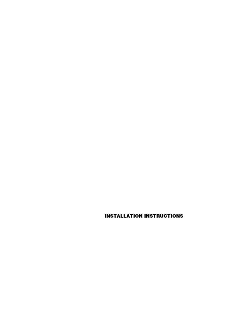 Small Steam Sterilizers Install Instructions P129367-411 | PDF | Flooring | Elevator