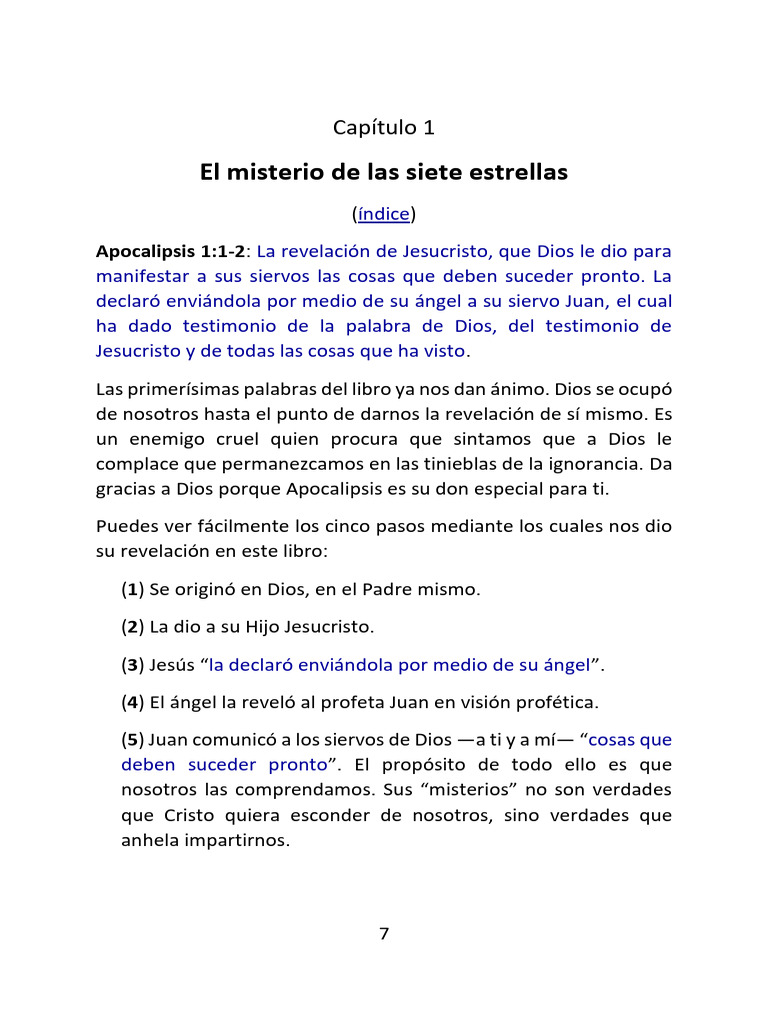 El misterio de las siete estrellas | PDF | Cristo (título) | Libro de ...