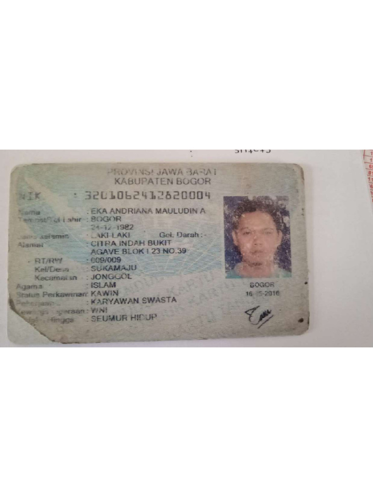 Form Lamaran Eka | PDF