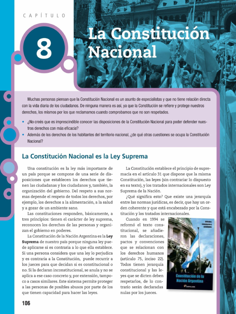 La Constitucion Nacional | PDF