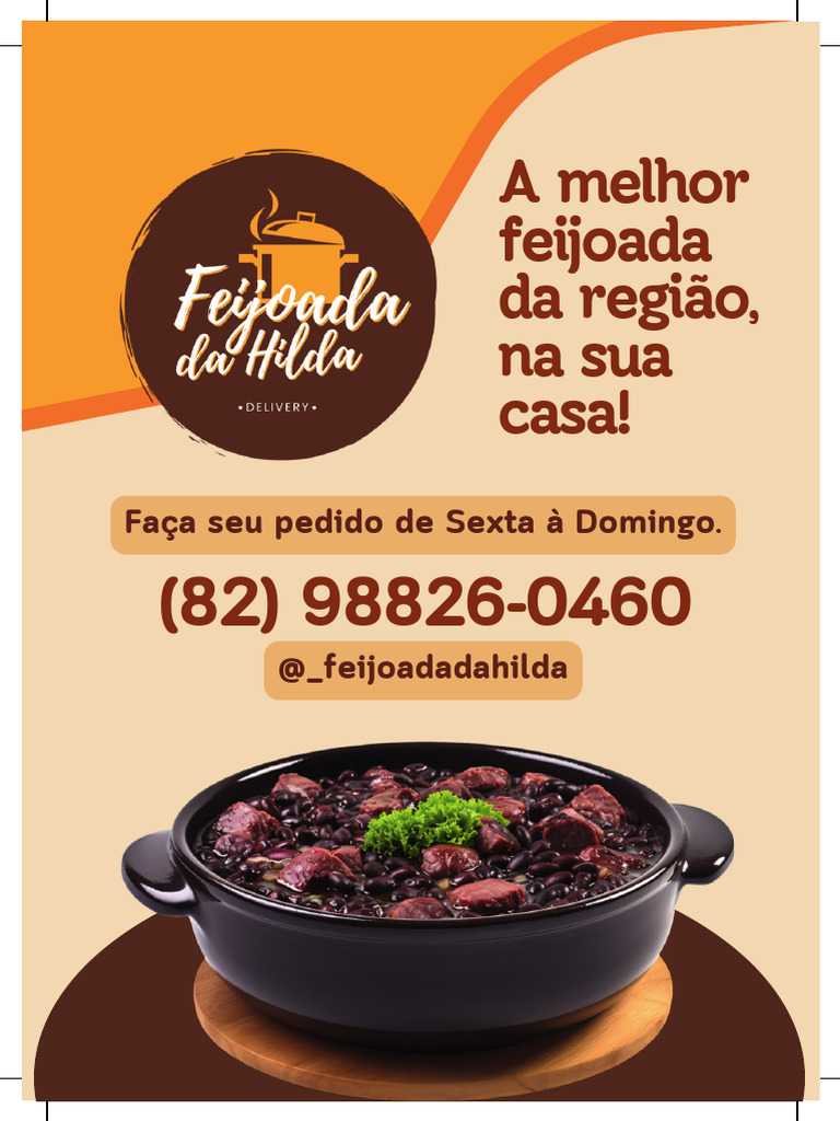 Panfleto Feijoada (10 X 14 CM) | PDF