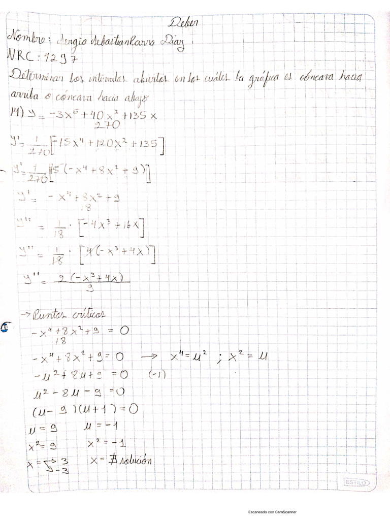 Deber Concava Parcial 2 | PDF