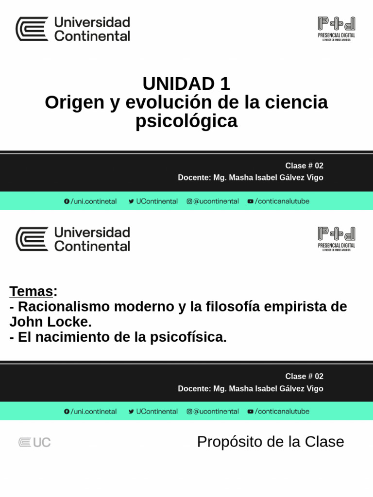 Video Clase 2 HyS | PDF | Psicofísica | Percepción