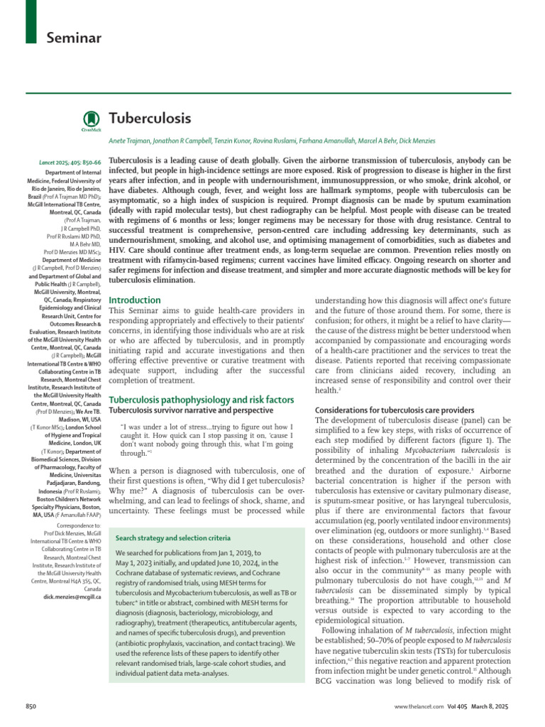 anete-trajman-tuberculosis-2025_250319_135915 | PDF | Tuberculosis ...