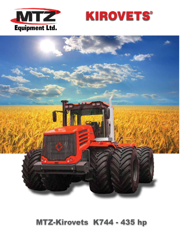 K744 AU Brochure - NA Version-6-June 2019 - Compressed | PDF | Tractor ...