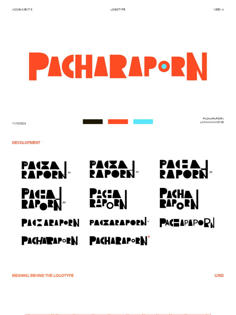 Logotype Development Assignment 3 | PDF