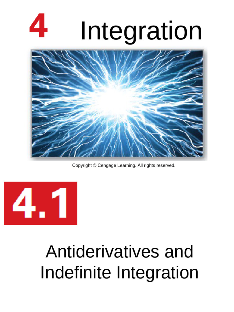 Antidifferentiation 1 | PDF | Integral | Derivative