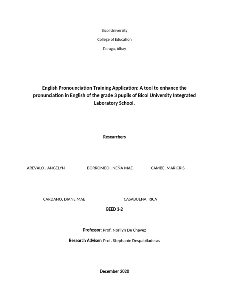 Action Research Beed 3-2 | PDF | Constructivism (Philosophy Of Education) | Cognitive Science