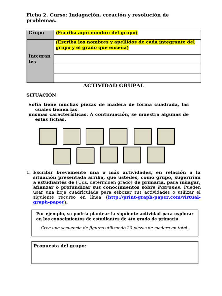 ACTIVIDAD GRUPAL 12 DE SETIEMBRE - VF | PDF