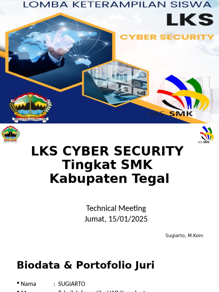 Lomba Cyber Security SMK Tegal 2025 | PDF